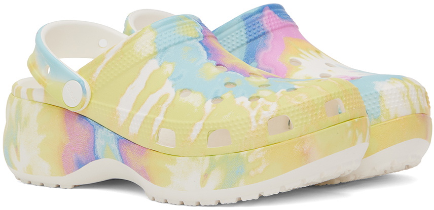 Crocs White Classic Platform Clogs Crocs