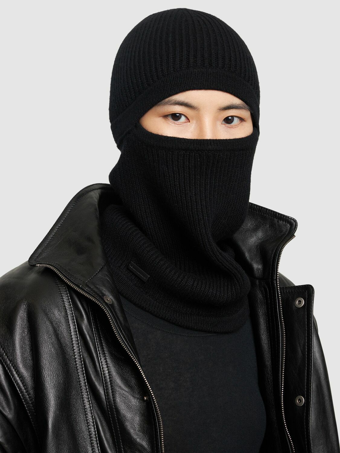 SAINT LAURENT - Cashmere Balaclava Saint Laurent