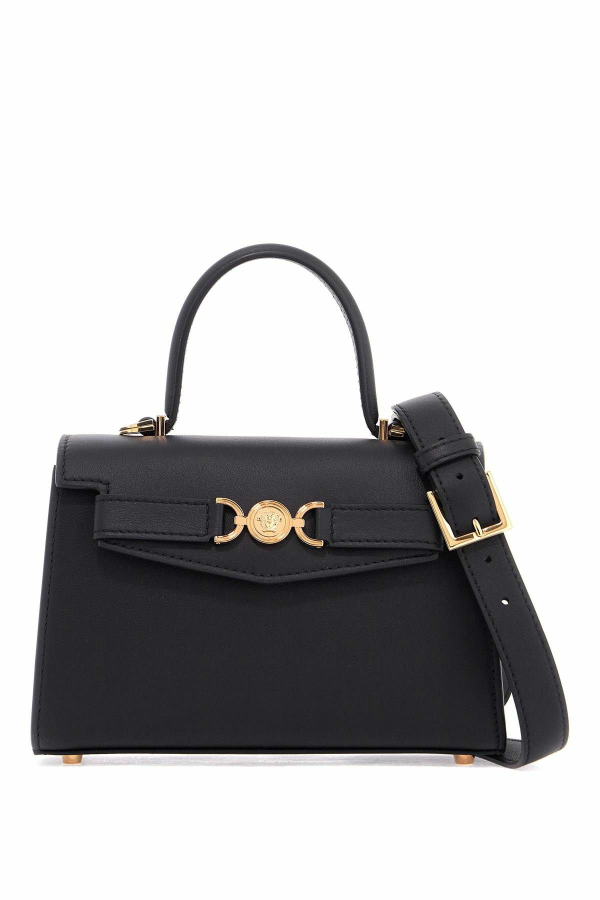 VERSACE small medusa '95 handbag Black Versace