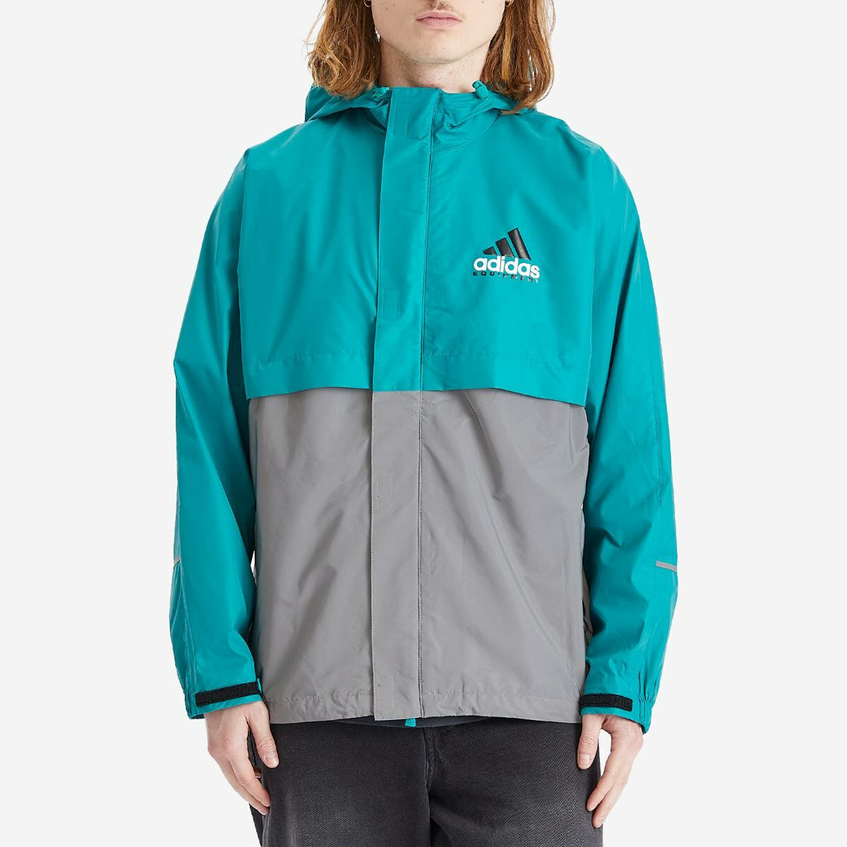 Adidas Men's EQT Windbreaker in Equipment Green adidas
