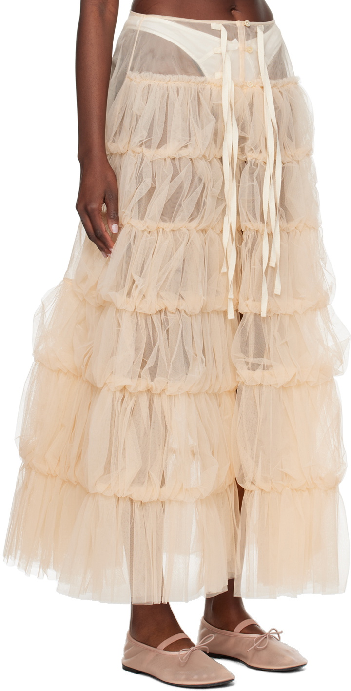 Renaissance Renaissance Pink Grenade Maxi Skirt Renaissance Renaissance