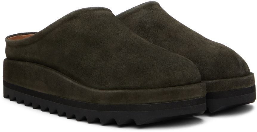 Lauren Manoogian Black Tread Contour Mules Lauren Manoogian