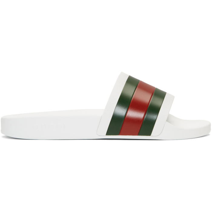 Gucci White Pursuit Sandals Gucci