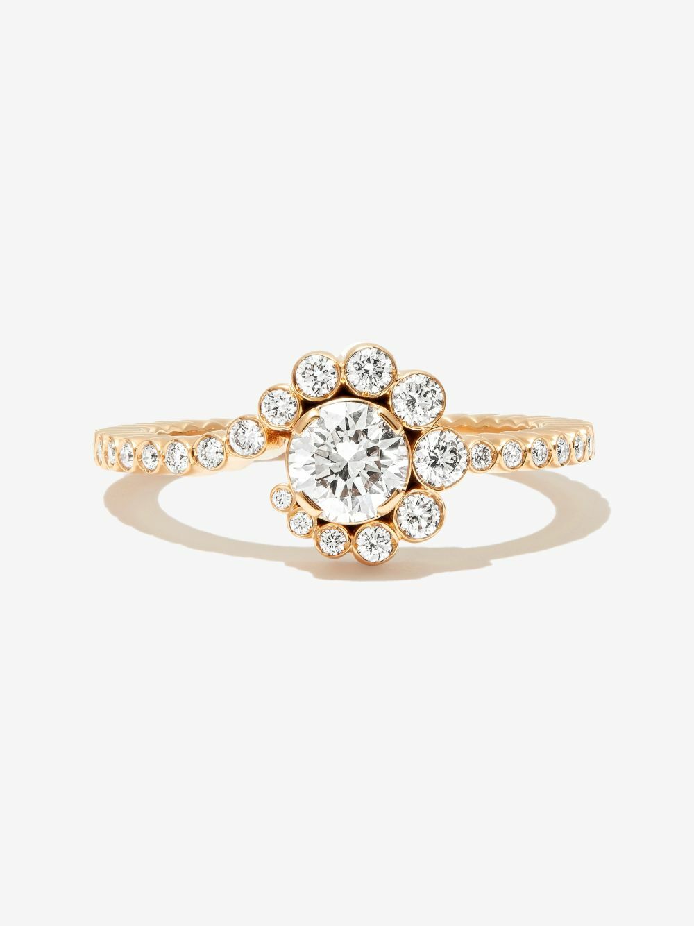 Sophie Bille Brahe 18K Yellow Gold Celestine De Diamant Diamond Ring ...