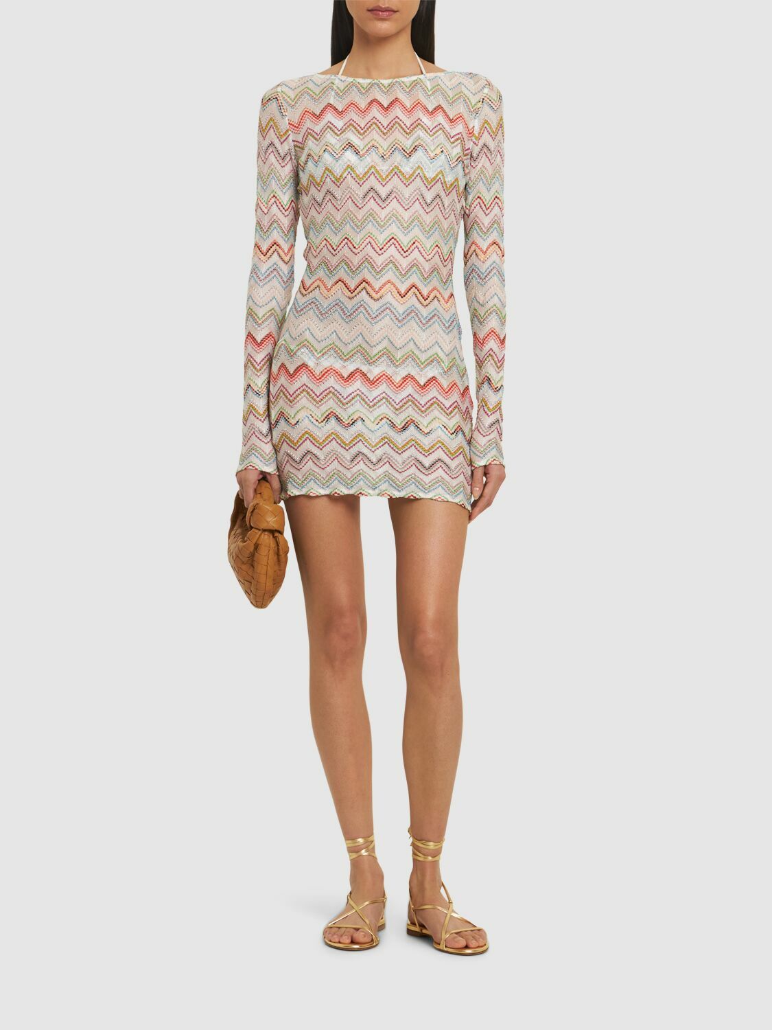 MISSONI Chevron Mini Dress Missoni