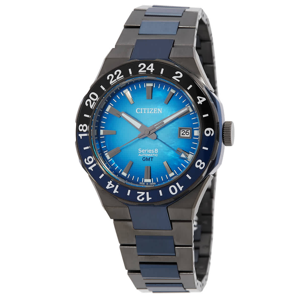 Citizen Series8 Automatic Blue Mother of Pearl Dial Mens Watch NB6036 ...