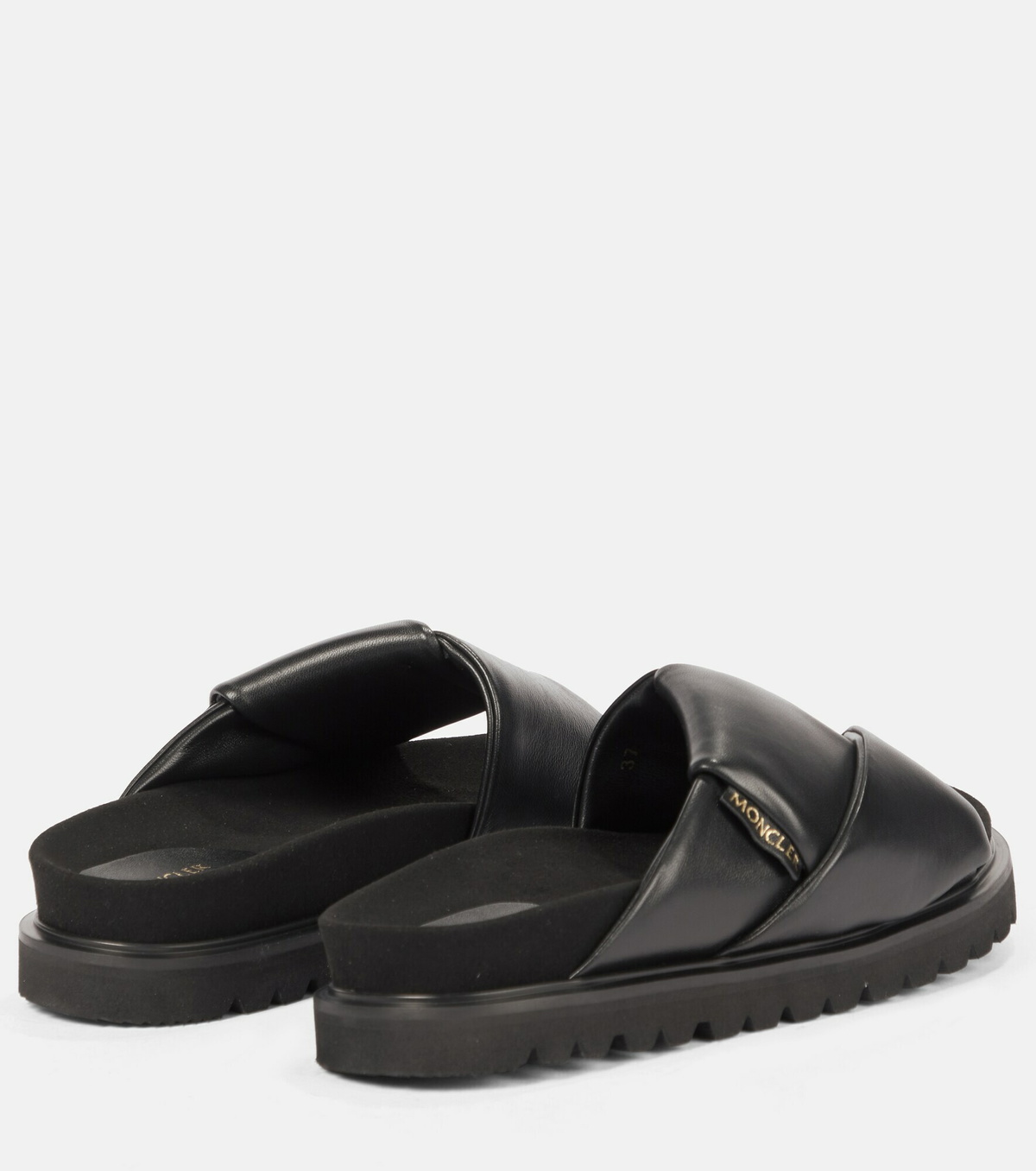 Moncler - Fantine leather slides Moncler