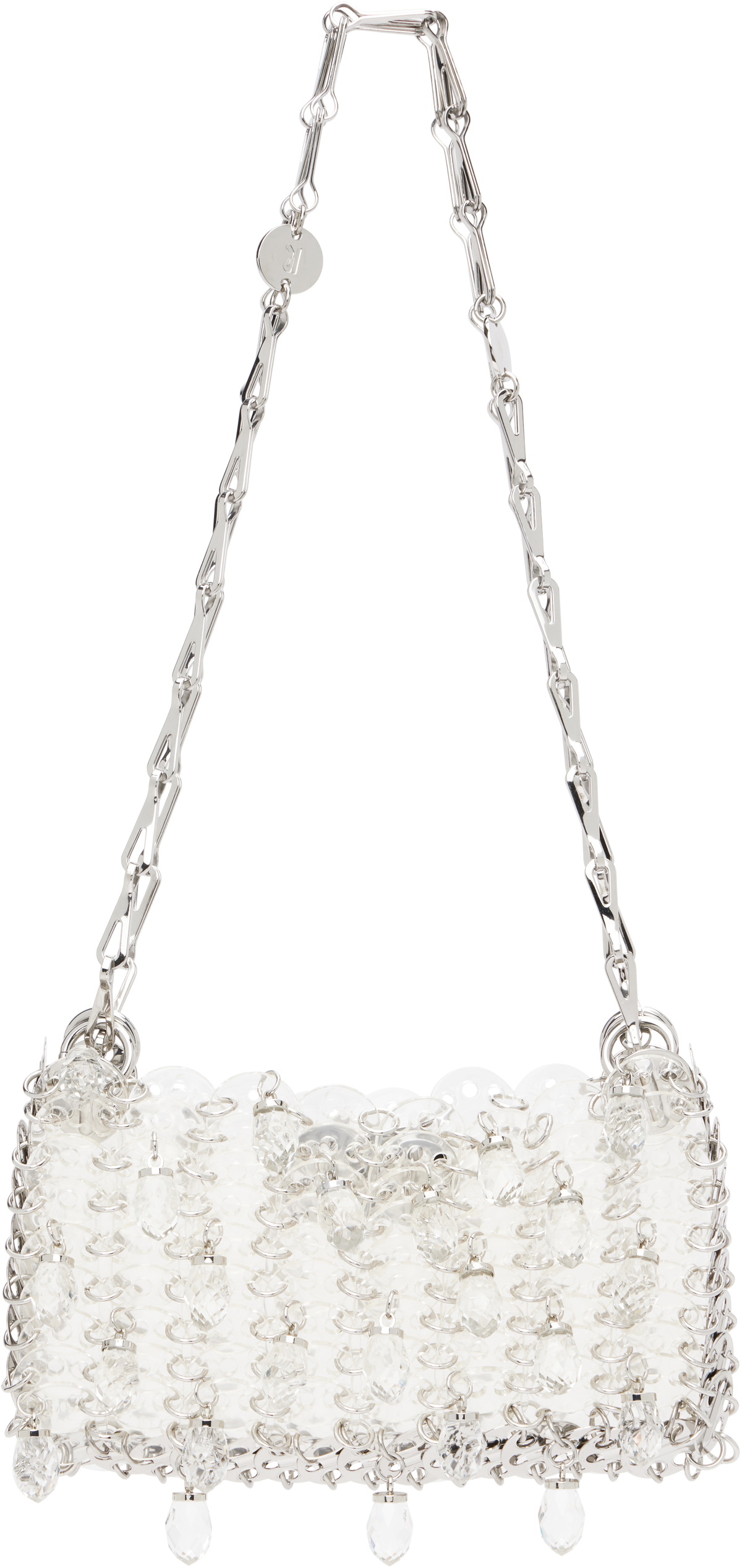 Rabanne Transparent 1969 Nano Crystal Resin Bag Paco Rabanne