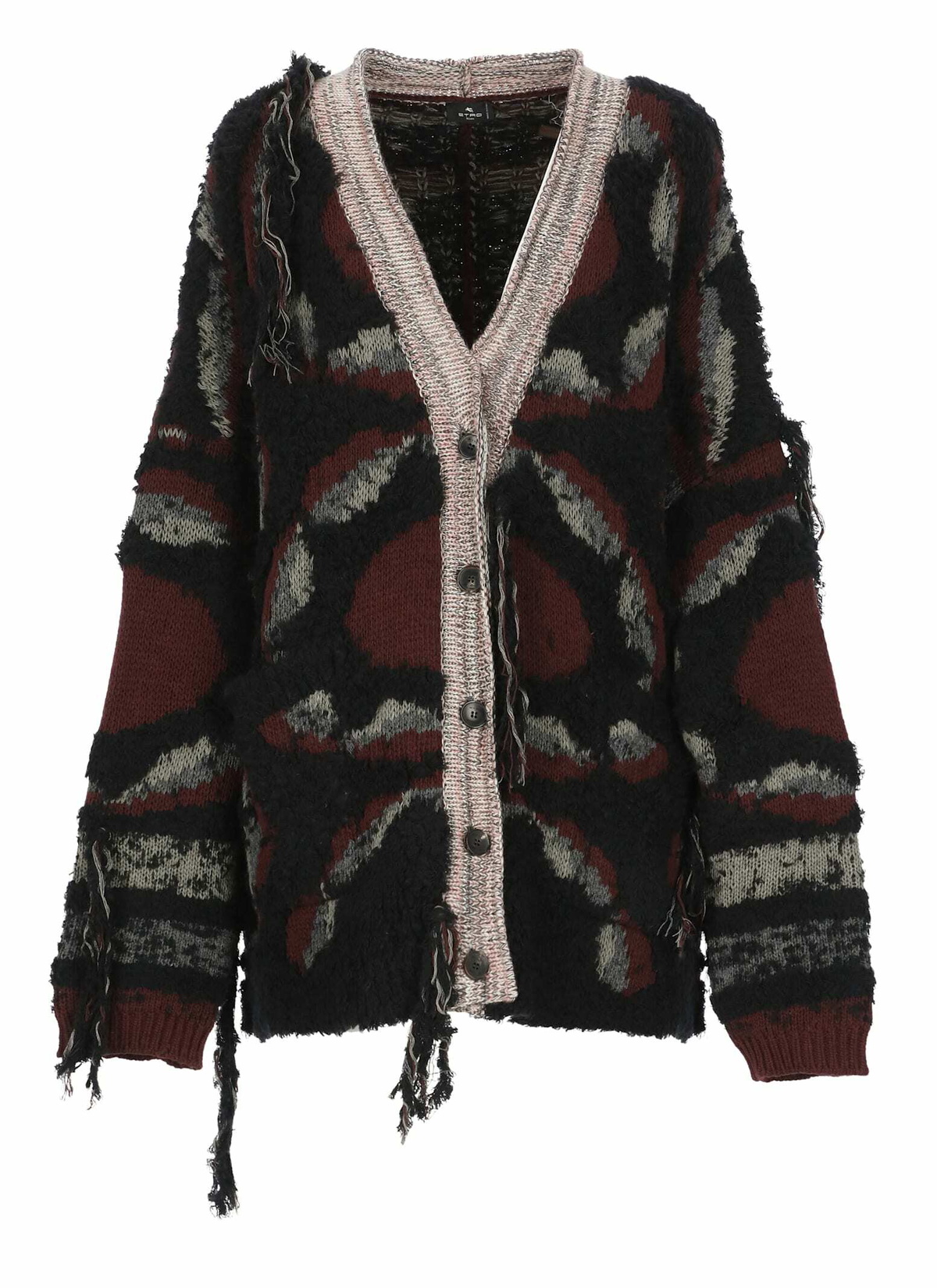 Etro Wool Blend Oversize Cardigan Etro