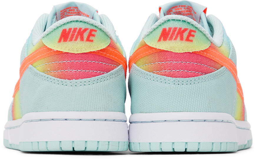 Nike Kids Blue & Multicolor Dunk Low Little Kids Sneakers Nike