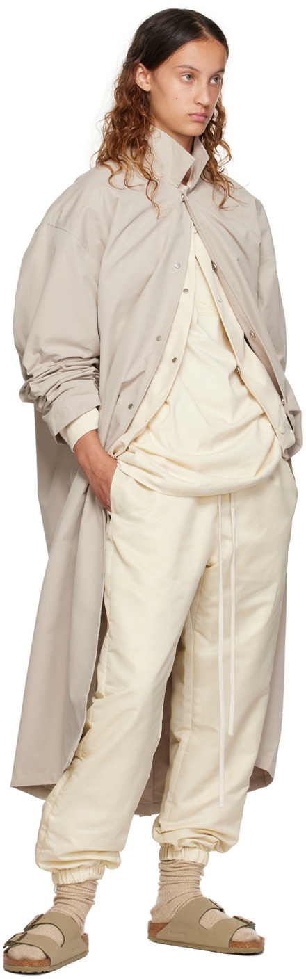 Fear of God ESSENTIALS Off-White Drawstring Jacket Fear Of God Essentials