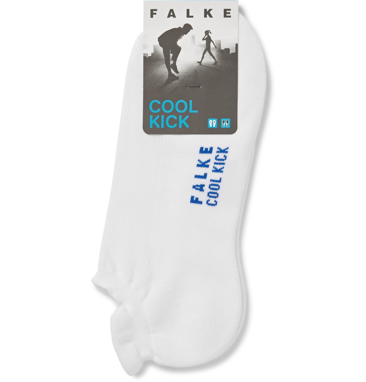 FALKE - Cool Kick Knitted Socks - White FALKE Ergonomic Sport System
