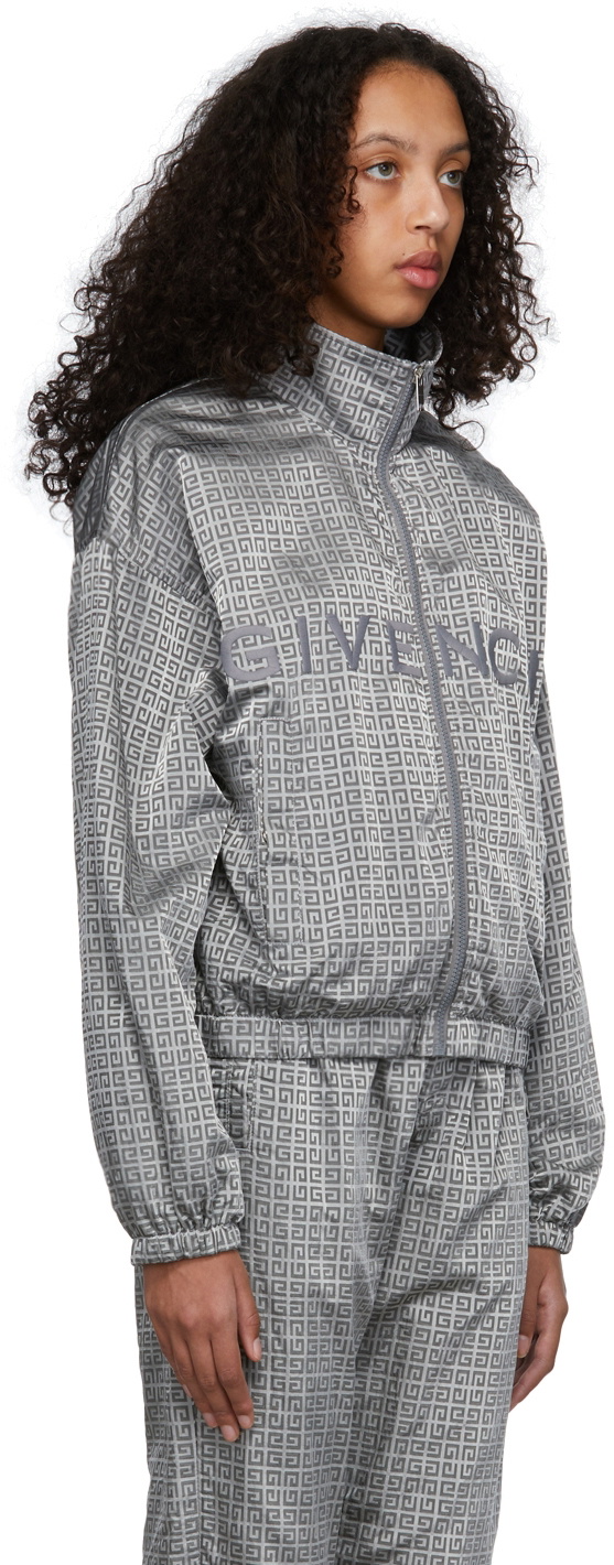 Givenchy Grey 4G Track Jacket Givenchy