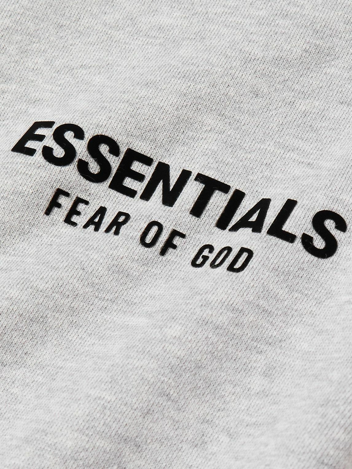 FEAR OF GOD ESSENTIALS - Tapered Logo-Appliquéd Cotton-Blend Jersey ...