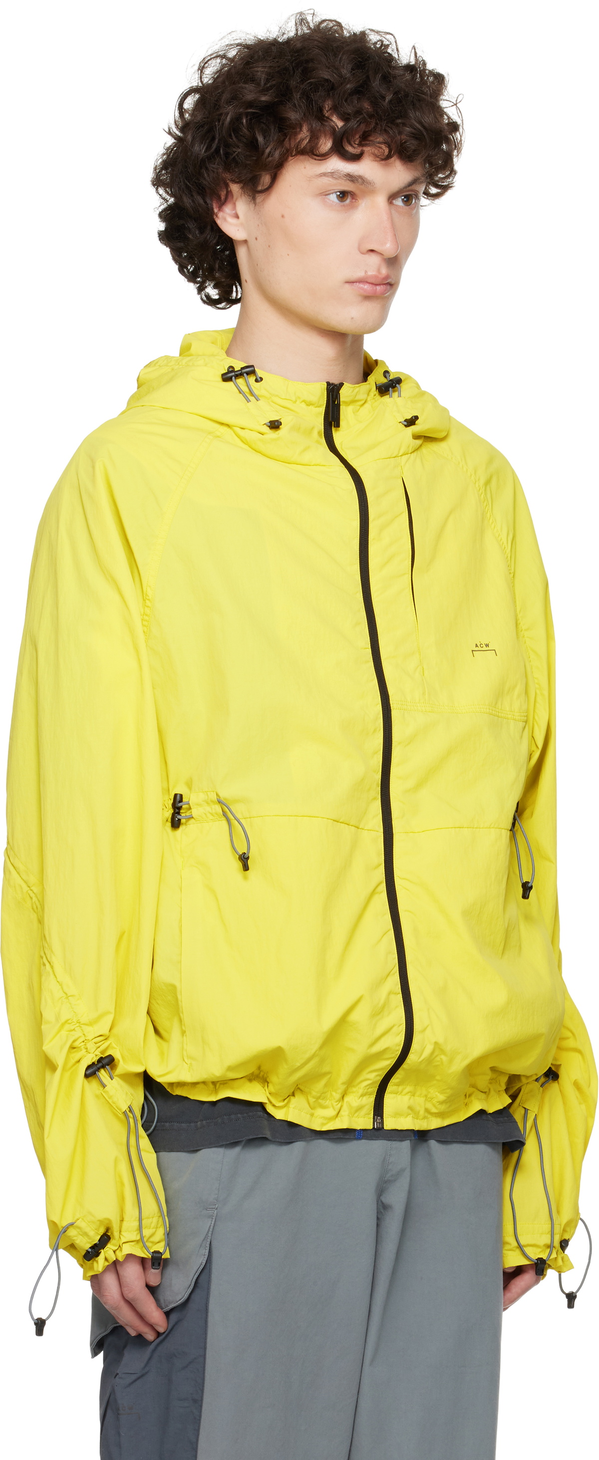 A-COLD-WALL* Yellow Balfron Windbreaker Jacket A-Cold-Wall*