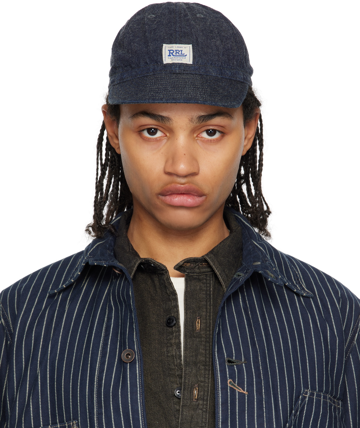RRL Indigo Denim Service Cap RRL