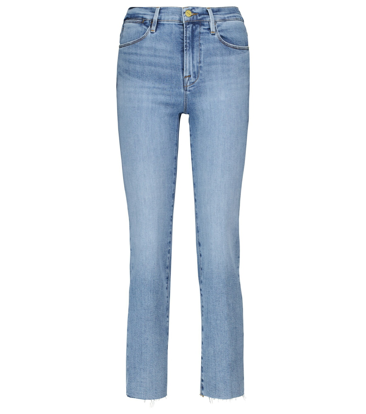 Frame - Le High Straight cropped jeans Frame Denim