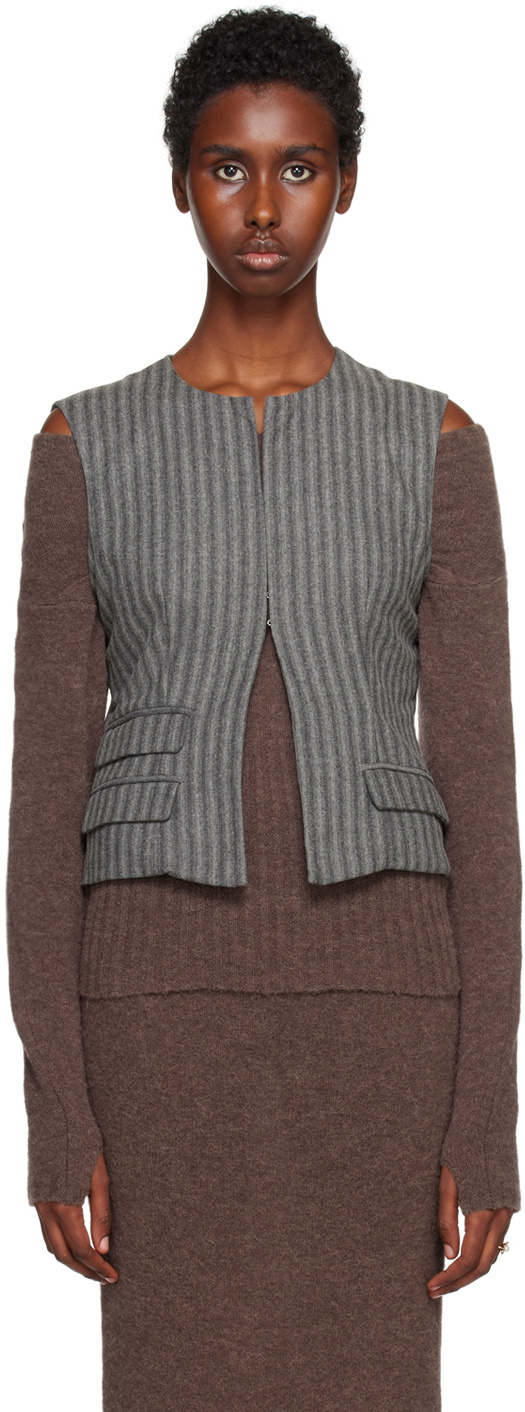 Paloma Wool Gray Pearl Vest Paloma Wool