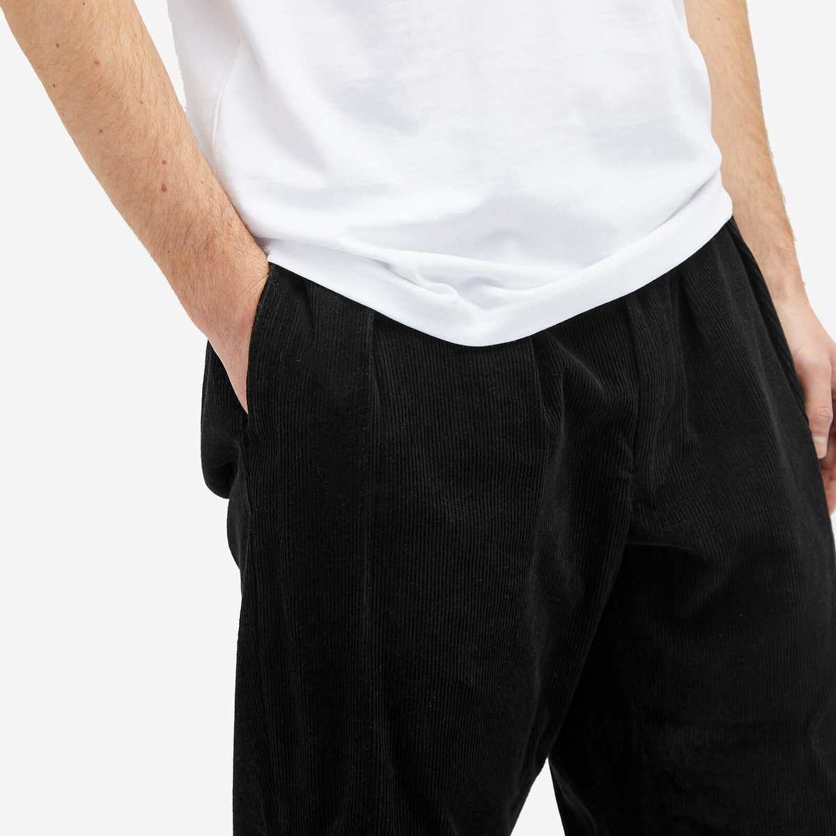 Service Works Men's Corduroy Part Timer Pants in Black Service Works Men's Corduroy Part Timer Pants in Black