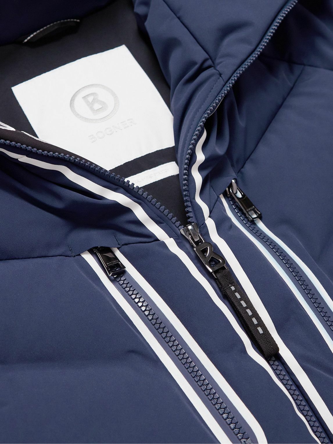 Bogner - Felian-D Quilted Hooded Down Ski Jacket - Blue Bogner