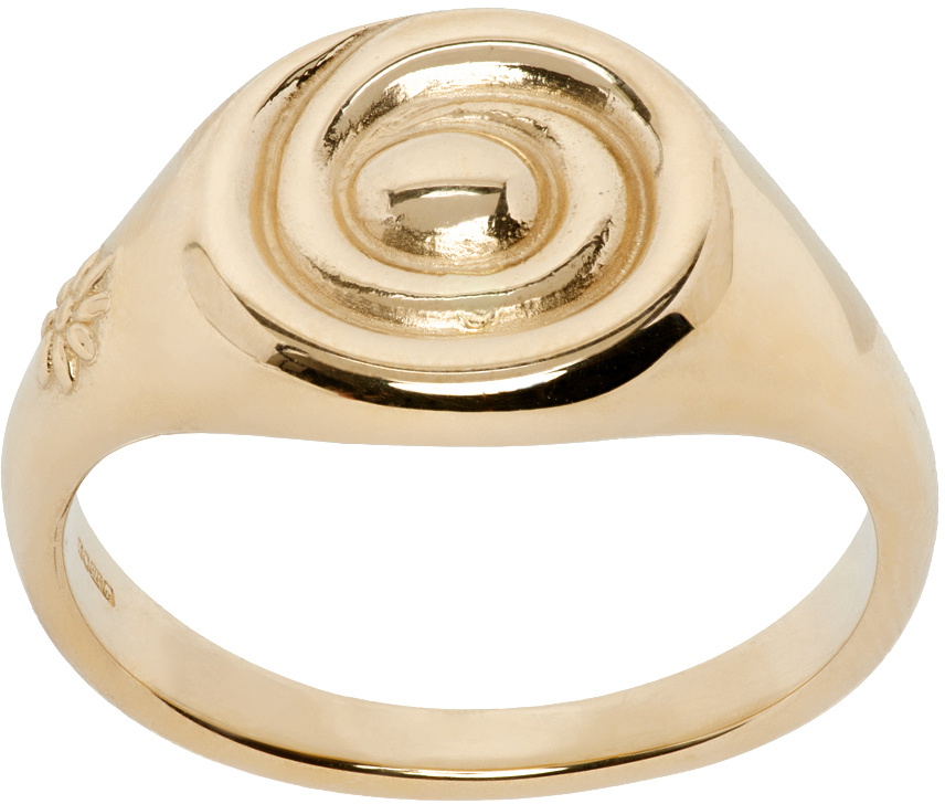 Alec Doherty Gold Snail Ring Alec Doherty