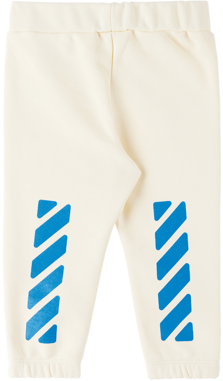 Off-White Baby Off-White Rounded Sweatsuit Off-White