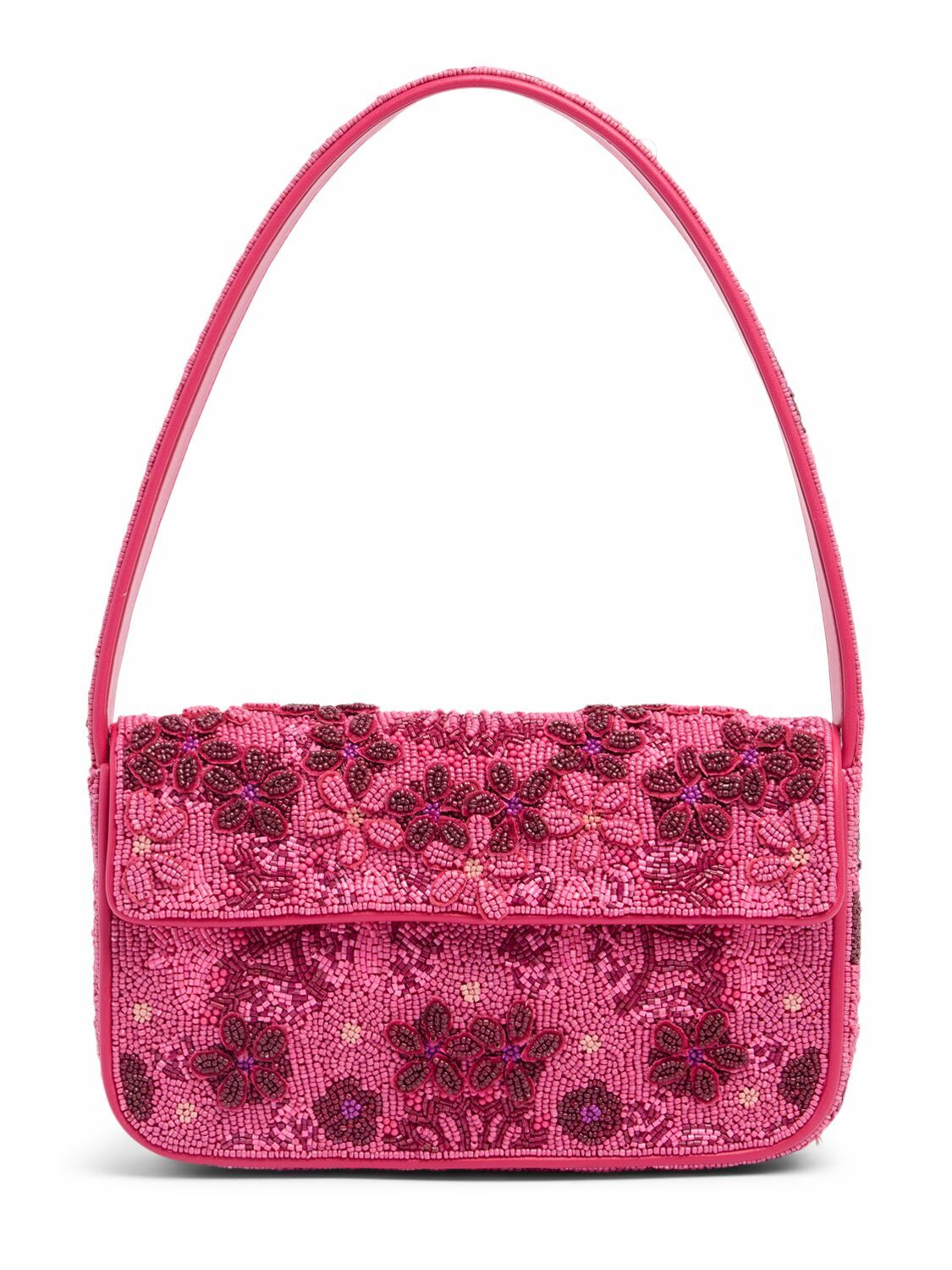 STAUD Tommy Beaded Shoulder Bag Staud
