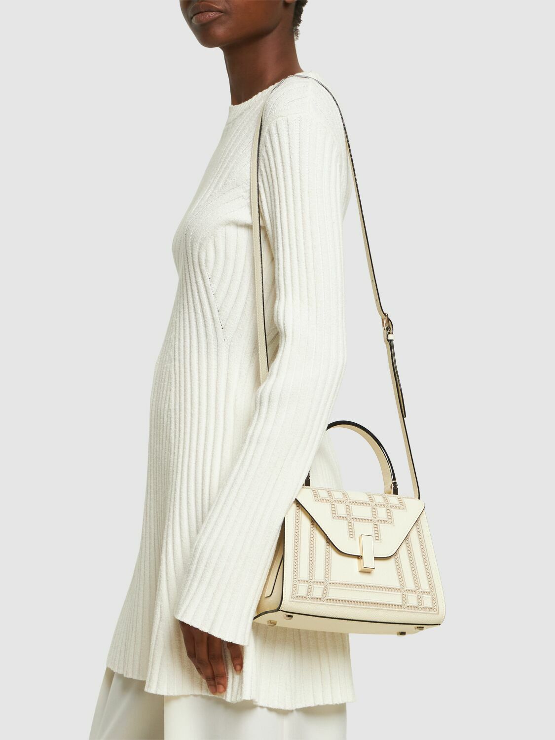VALEXTRA - Mini Iside A Jour Embroidered Bag Valextra