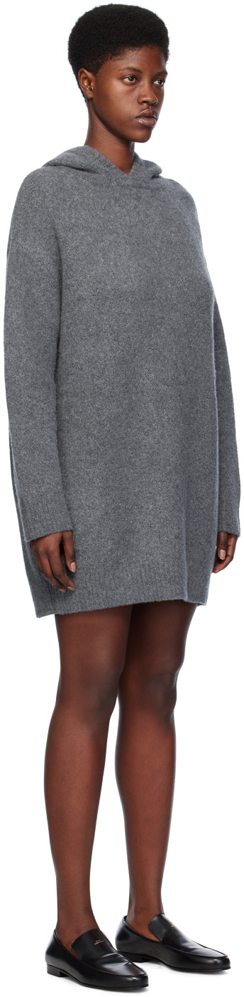 LISA YANG Gray Louise Minidress Lisa Yang