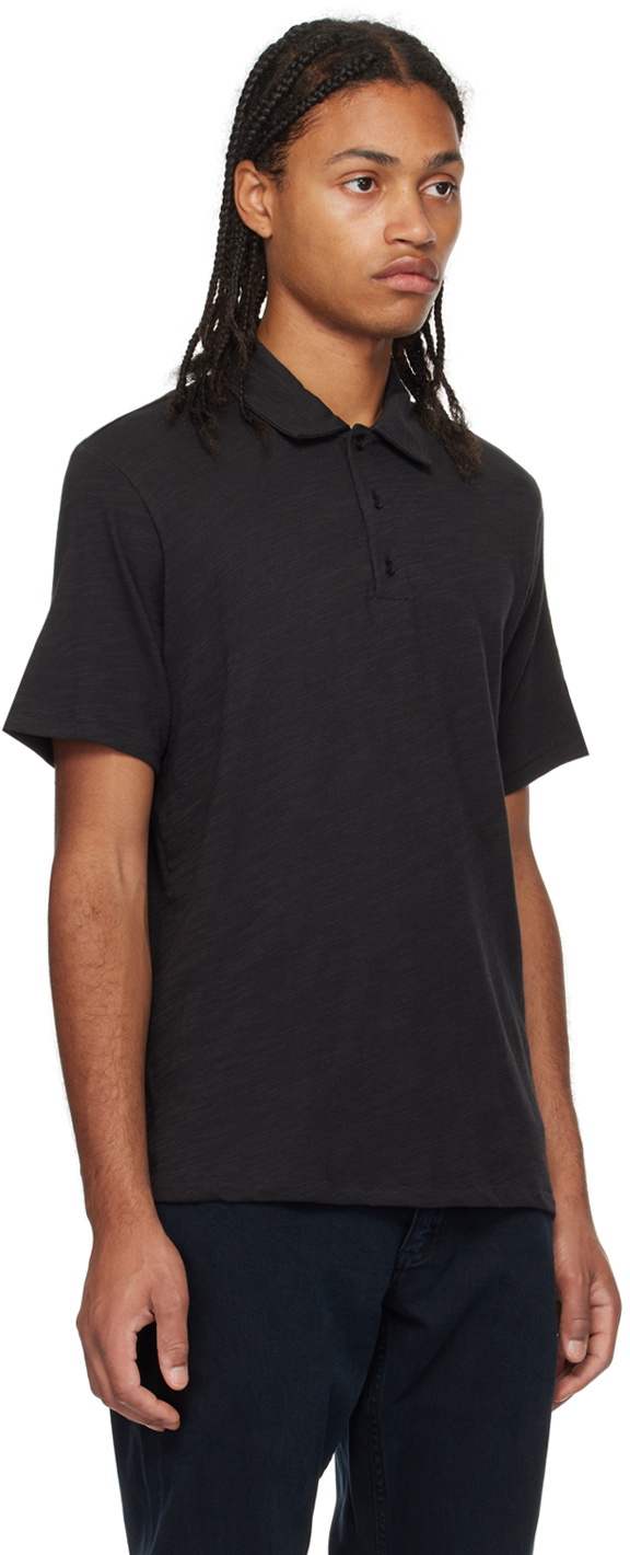 rag & bone Black Flame Polo Rag and Bone