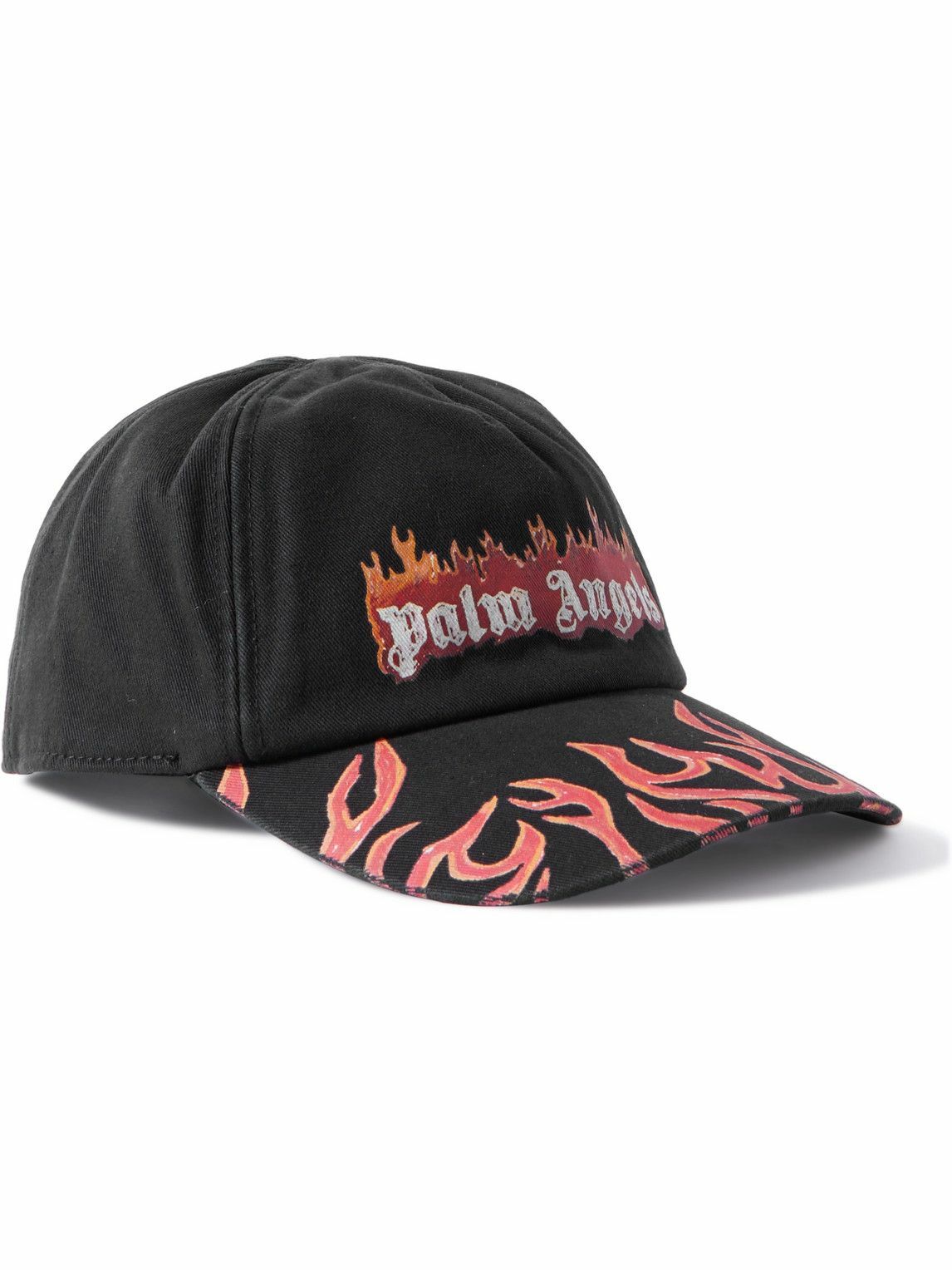 Palm Angels - Logo-Print Cotton-Twill Baseball Cap Palm Angels