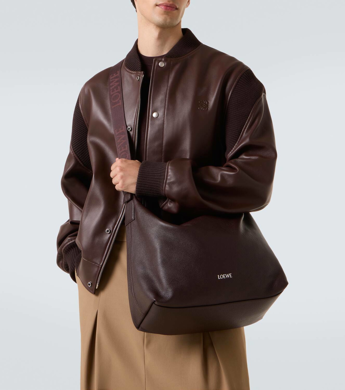 Loewe Cubi leather shoulder bag Loewe