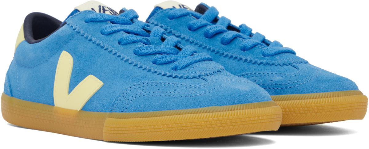 VEJA Blue & Yellow Volley Suede Sneakers VEJA