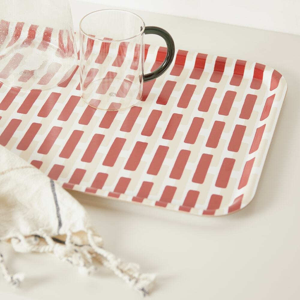 Artek Siena Tray - Large in Brick/Sand Shadow Artek