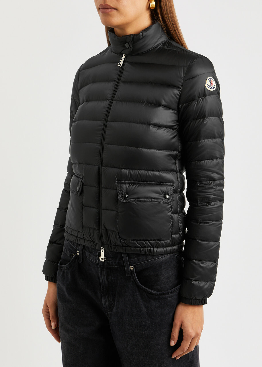 Moncler Lans Quilted Shell Jacket Black Moncler