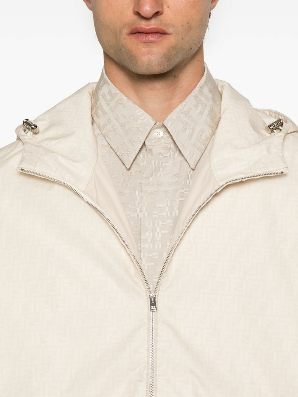 FENDI FF Hooded Windbreaker Fendi