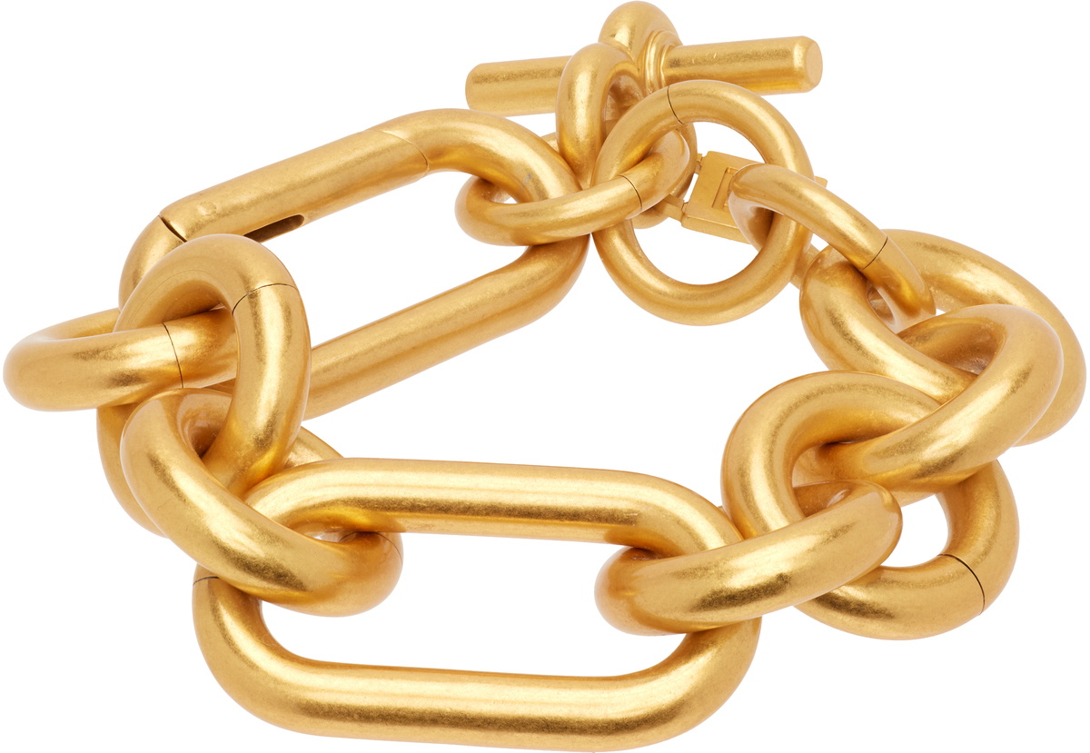Balmain Sync Brass Chain Bracelet Balmain