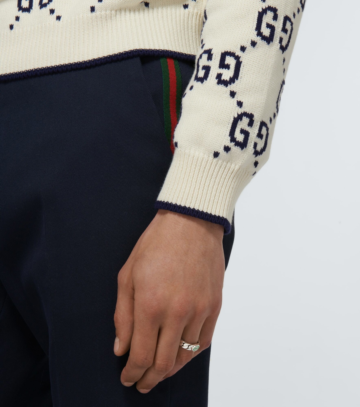 Gucci - Interlocking G enamel ring Gucci