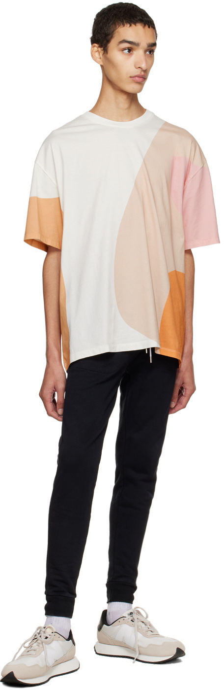 Maison Kitsuné Multicolor Pastel Composition T-Shirt Maison Kitsune