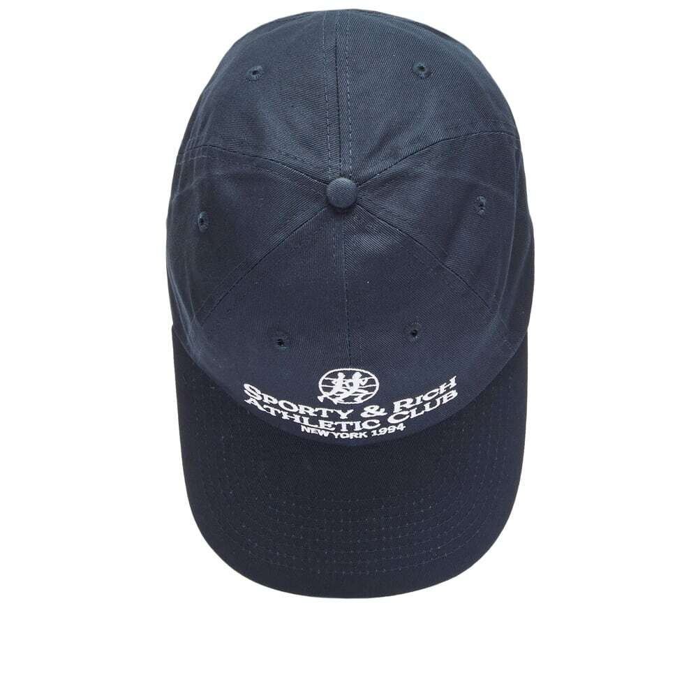 Sporty & Rich S&R Athletic Club Cap in Navy/White Sporty & Rich