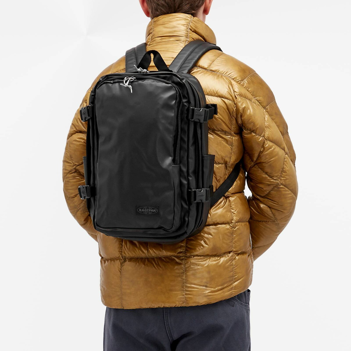 Eastpak Cabin Travel Pak'r Backpack in Tarp Black Eastpak