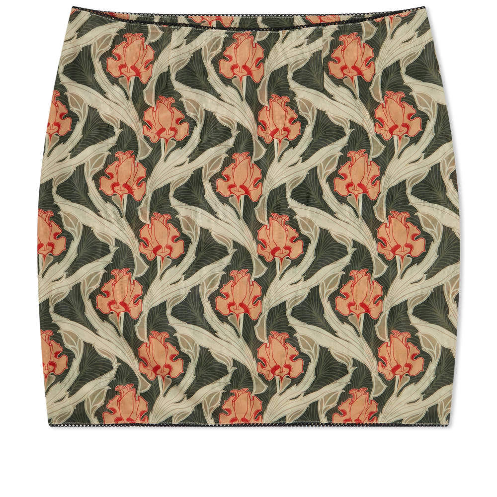 Miaou Mini Moni Mesh Mini Skirt Miaou