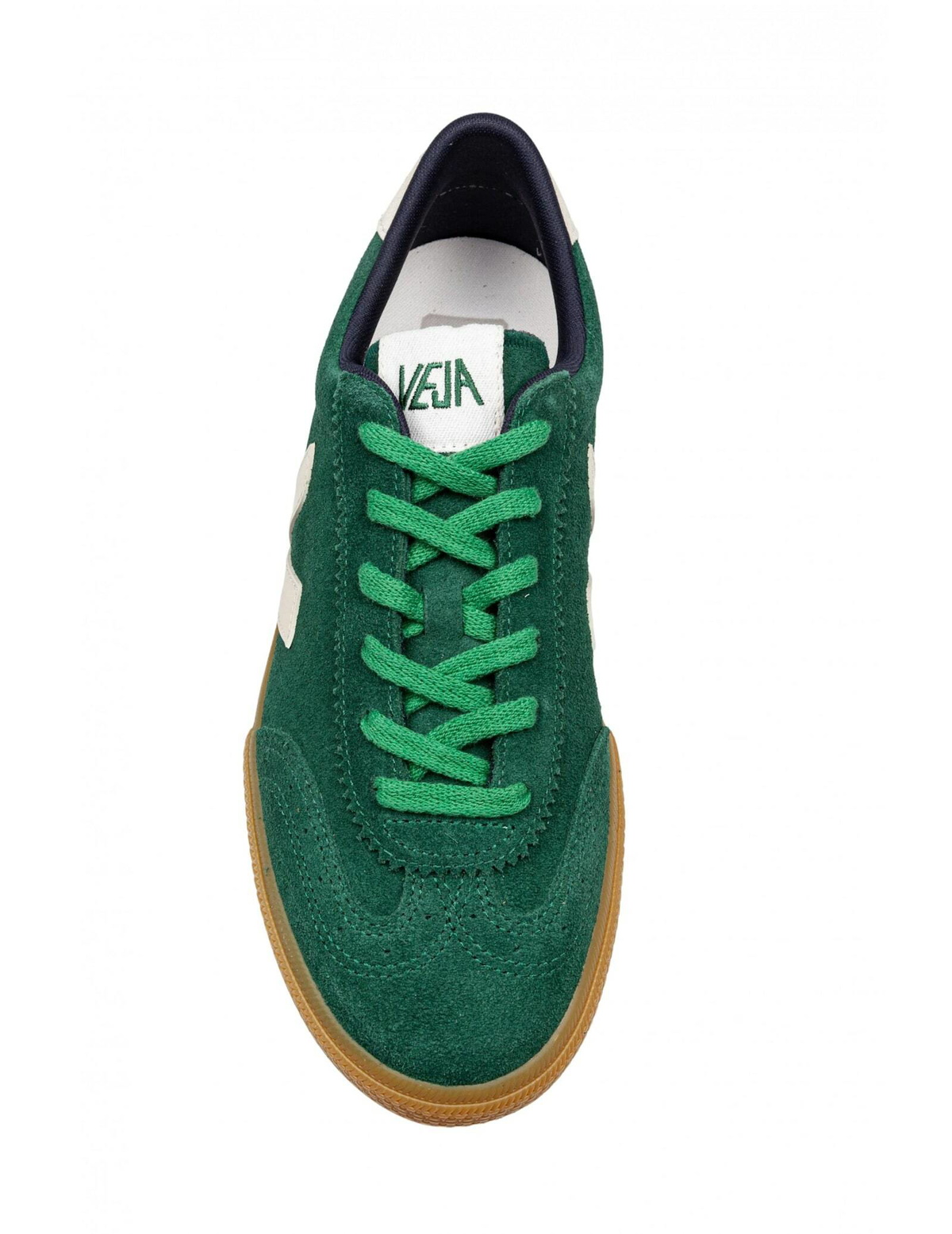 Veja Volley Sneakers In Suede Color Green VEJA