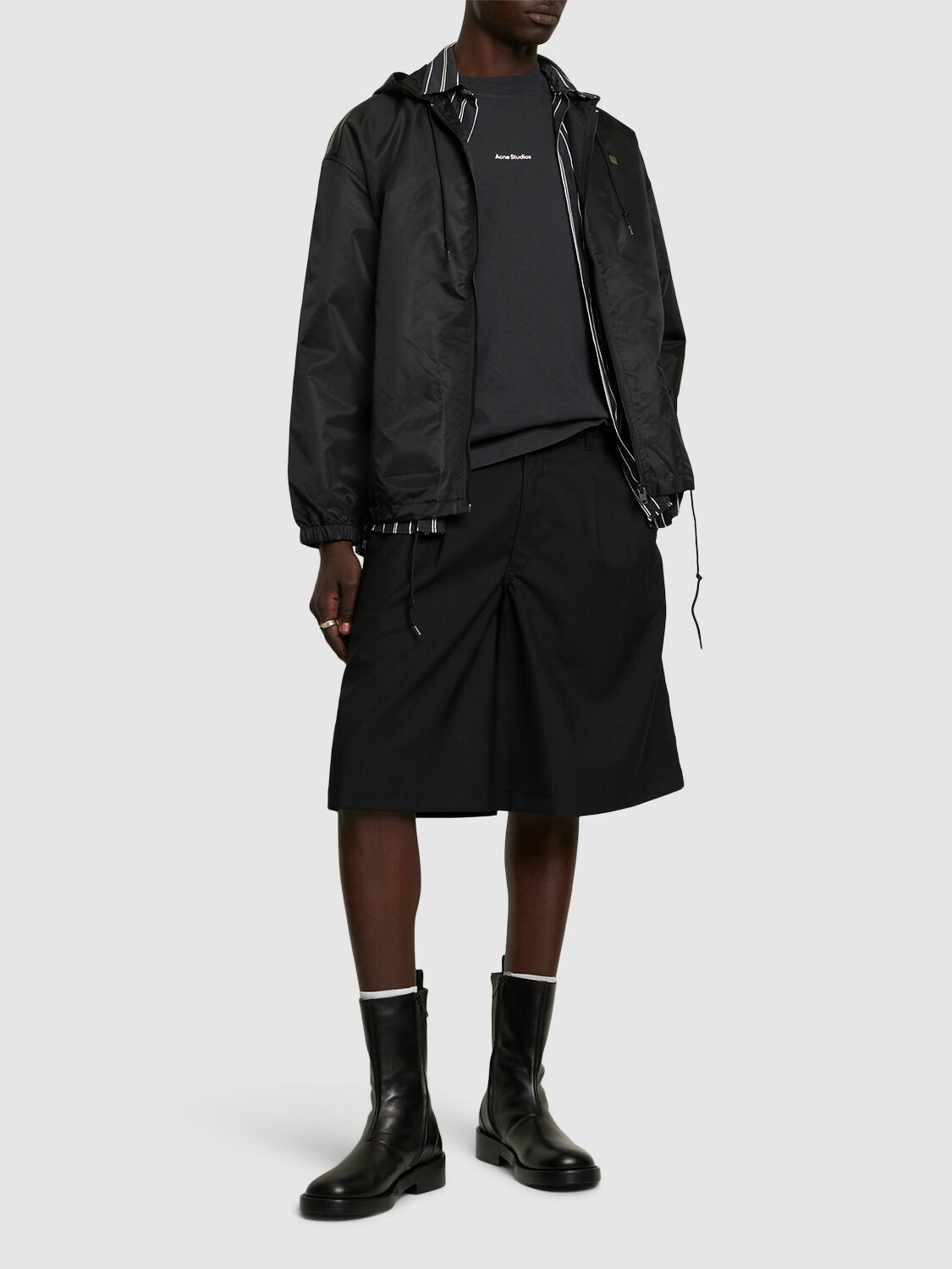 ACNE STUDIOS - Extorr Logo Cotton T-shirt Acne Studios