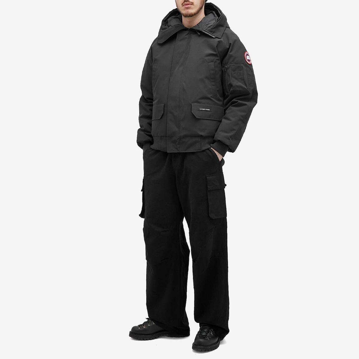 Canada Goose Men's Chilliwack Bomber Jacket in Black Canada Goose