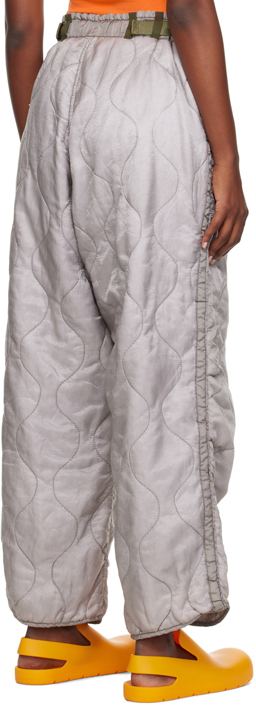 NotSoNormal Grey Puff Trousers NOTSONORMAL