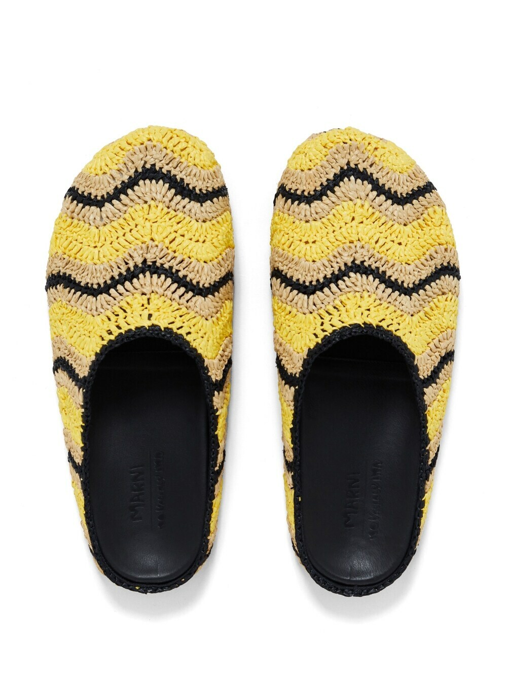 MARNI - Fussbet Raffia Sabot Marni