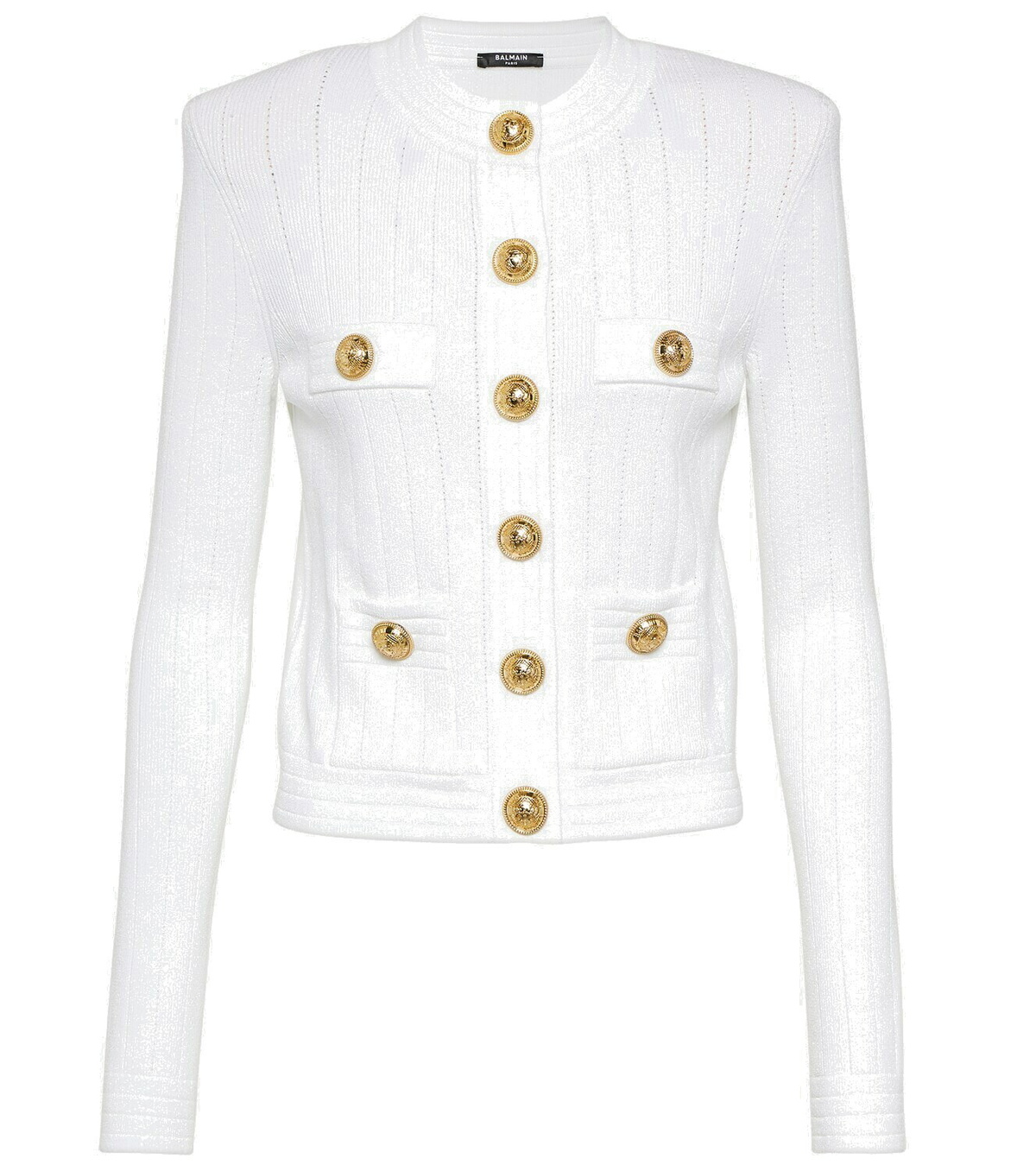 Balmain Embellished knit cardigan Balmain