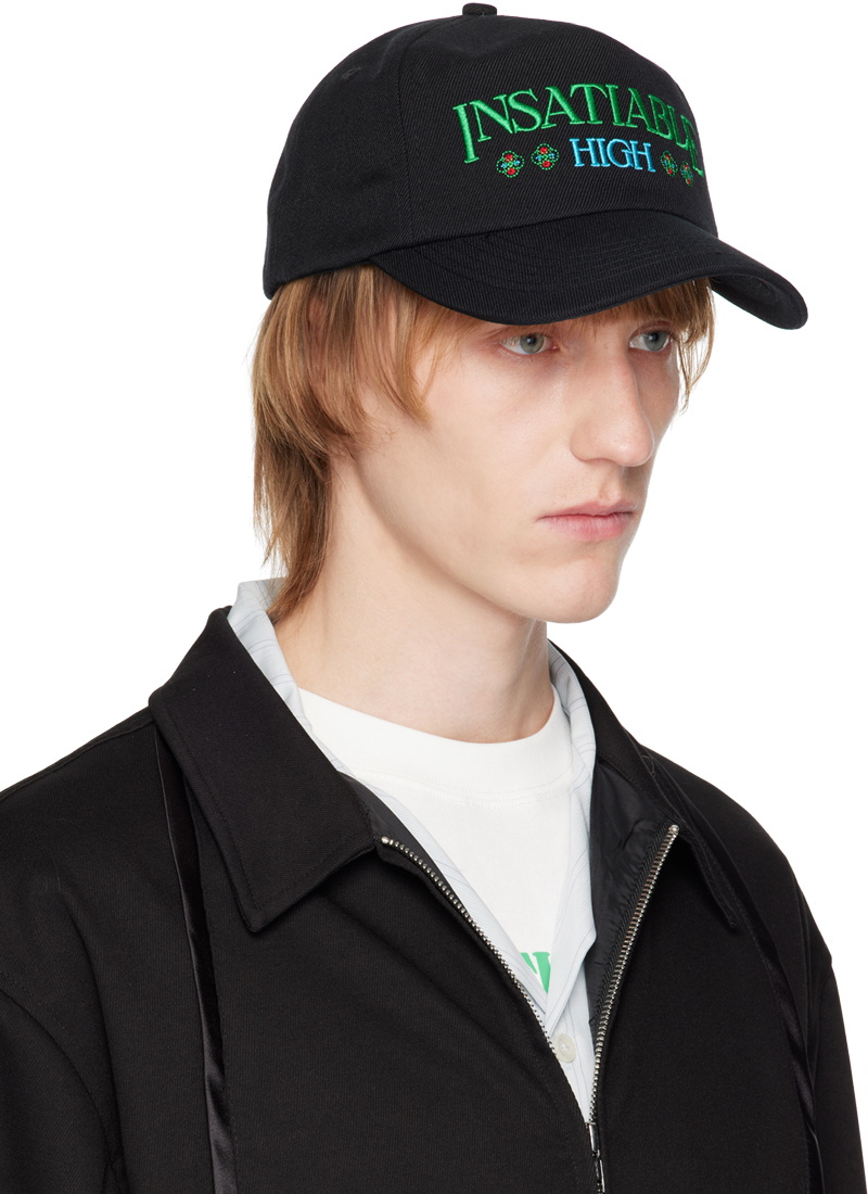 Insatiable High SSENSE Exclusive Black Vol.1 Cap