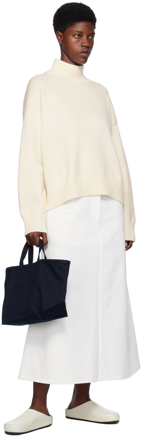 Studio Nicholson Navy Standard Tote Studio Nicholson